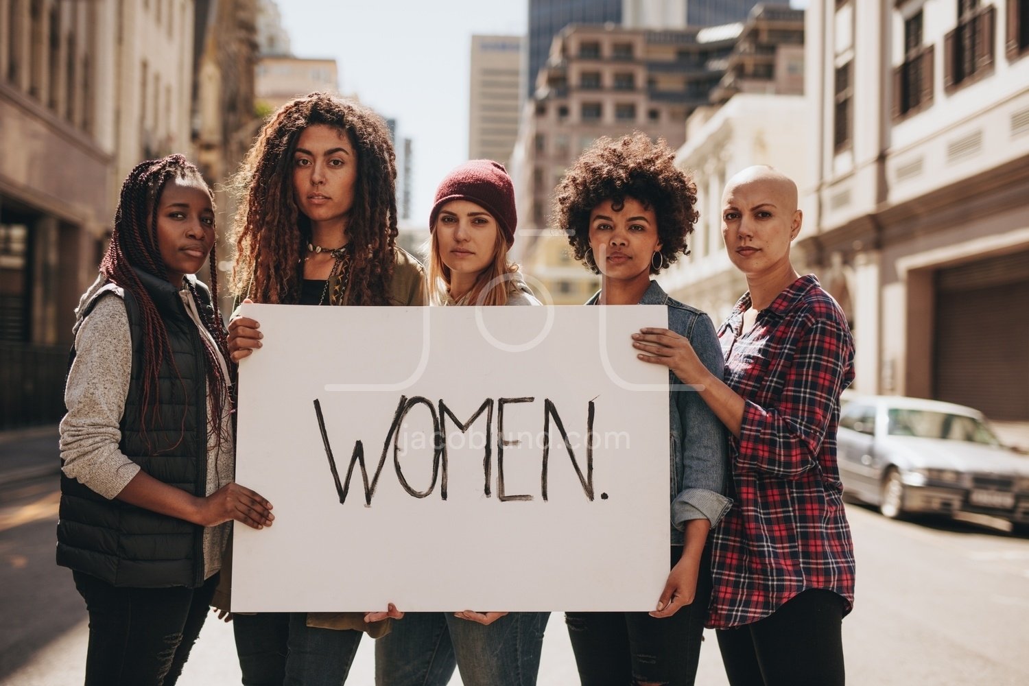 Activist Protesting For Women Rights Jacob Lund Photography Store