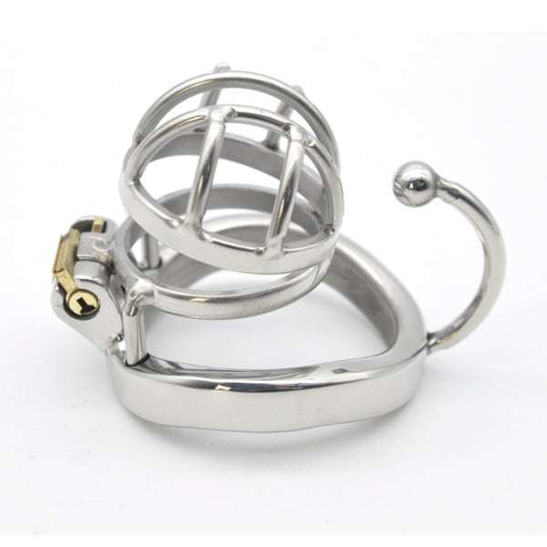 Small Chastity Cage With Base Arc Ring Sissy Panty Shop