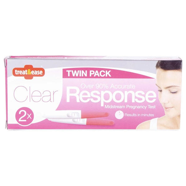 Clear Response Midstream Pregnancy Test 2 Pack Mx Wholesale Uk