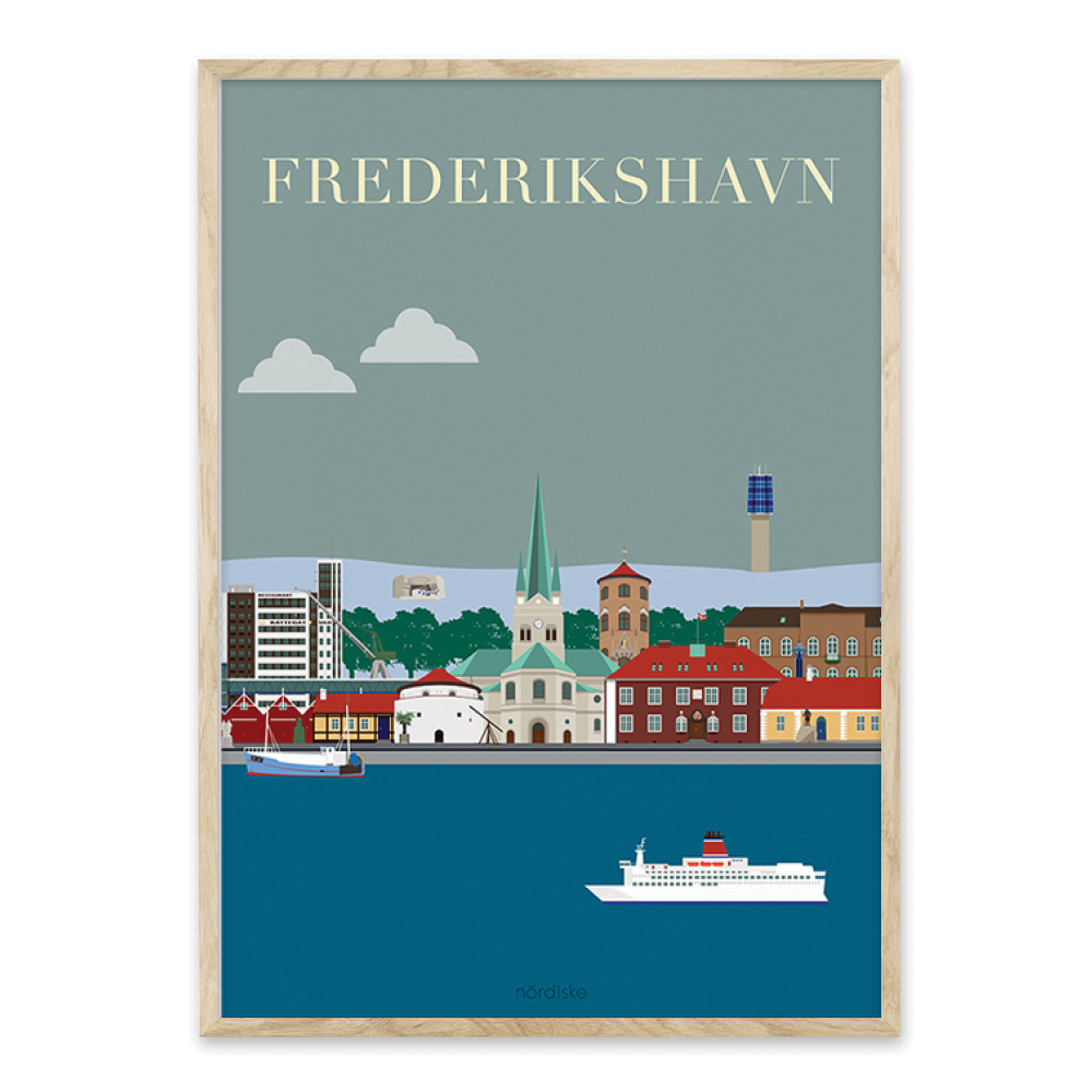 Frederikshavn Plakat Fra Nördiske Homedecdk