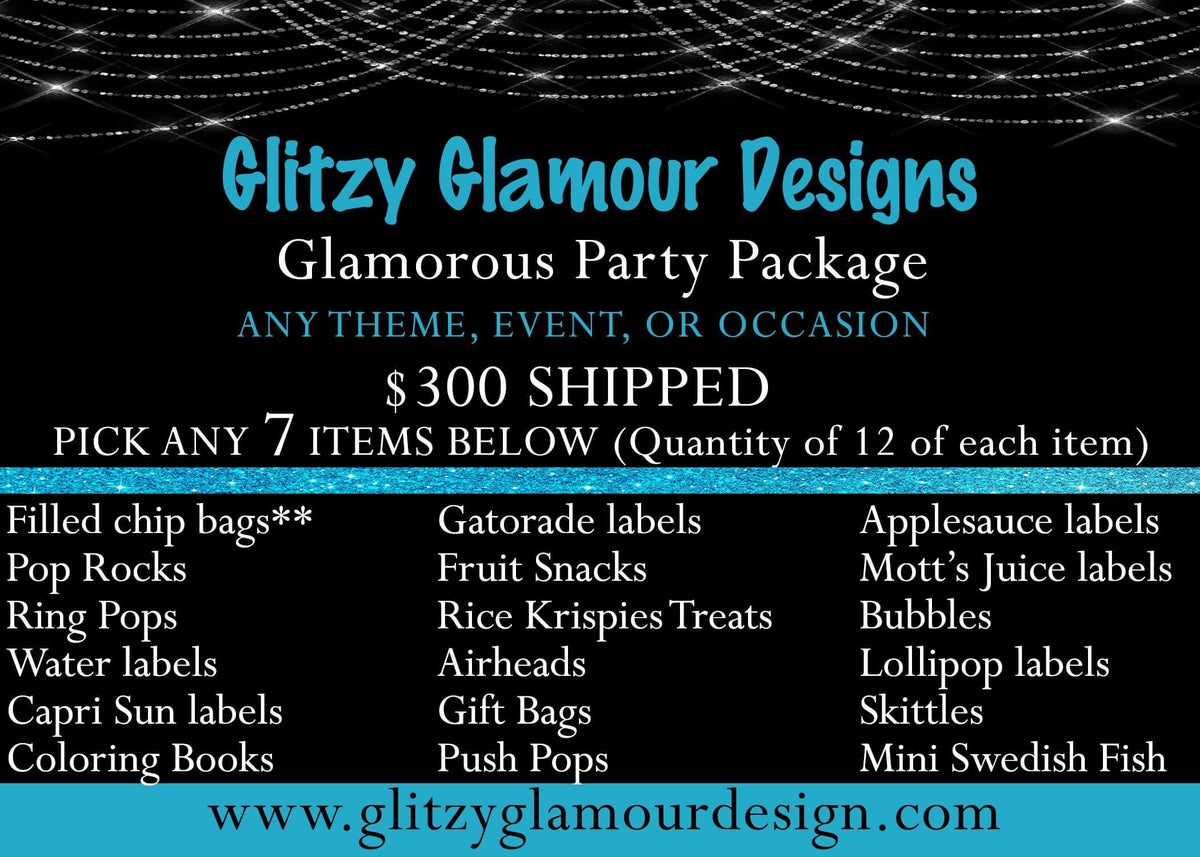 Glamorous Package Glitzy Glamour Designs