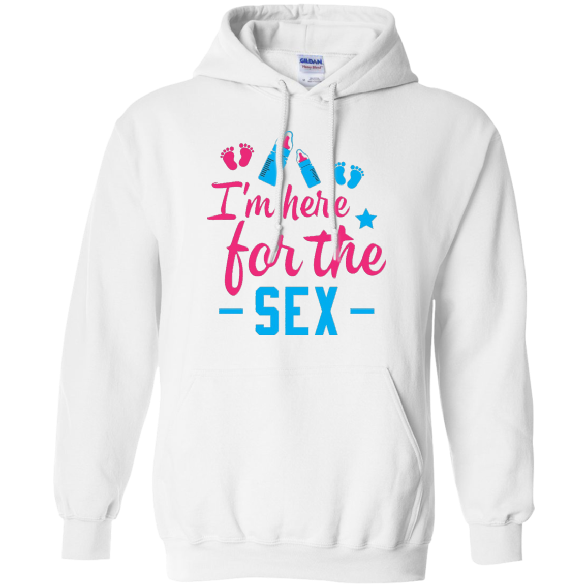 Im Here For The Sex Gender Reveal Party Shirt Shirt Design Online