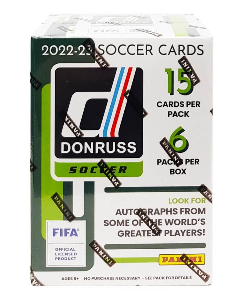 Panini 2022 23 Donruss Soccer Blaster Box Angel Grove Toys And Collectables