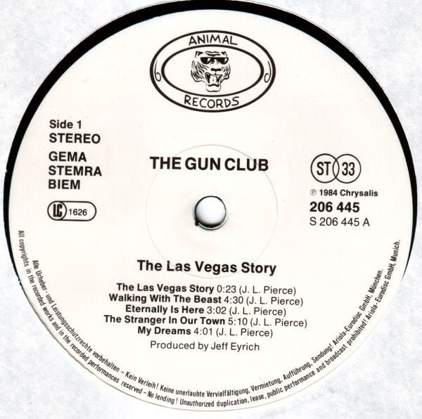 Gun Club The Las Vegas Story Recordpusher