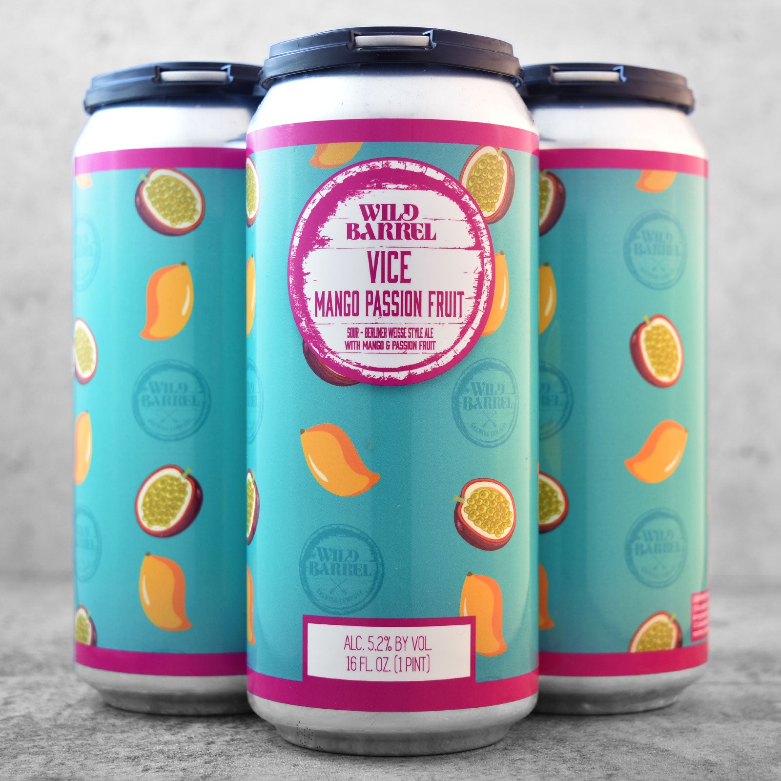 Wild Barrel Vice Mango Passion Fruit Cbk