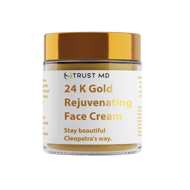 24k Gold Rejuvenating Face Cream Trustmd Skin And Beauty Products