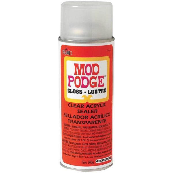 Mod Podge Clear Acrylic Sealer Gloss 12 Oz 340g Craft2u