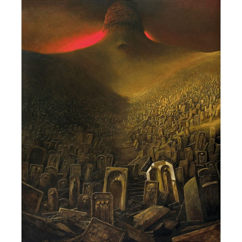 Zdzisław Beksiński Dystopian Dark Surrealism Dark Art And Craft