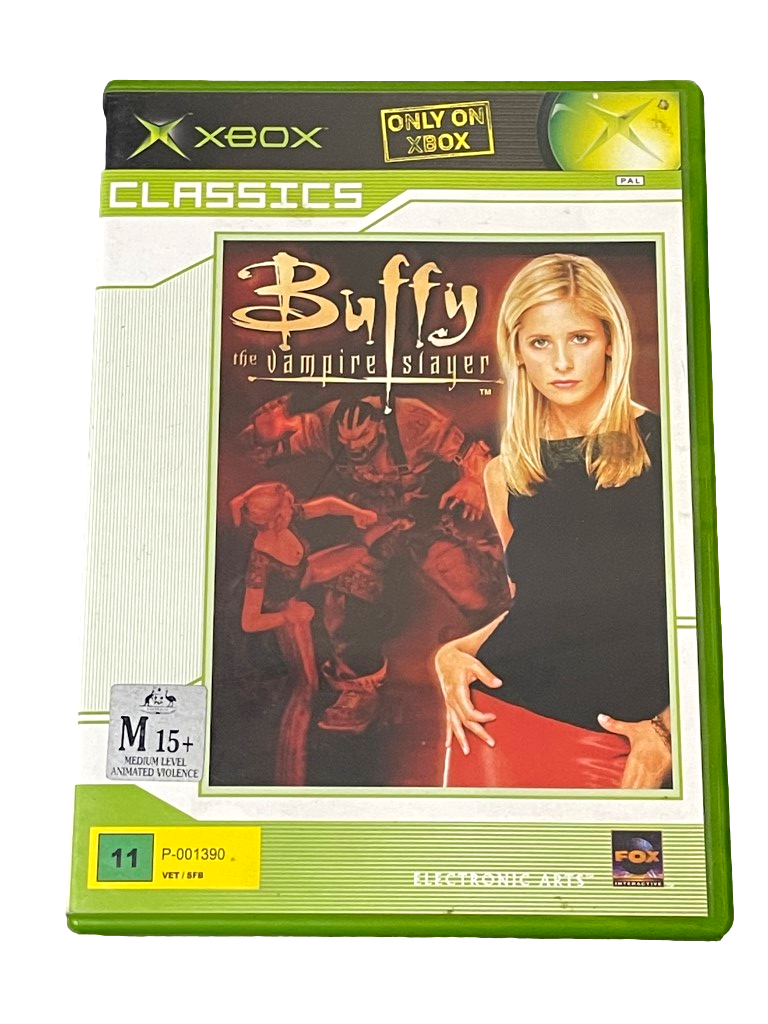 Buffy The Vampire Slayer Xbox Original Classics Pal Complete