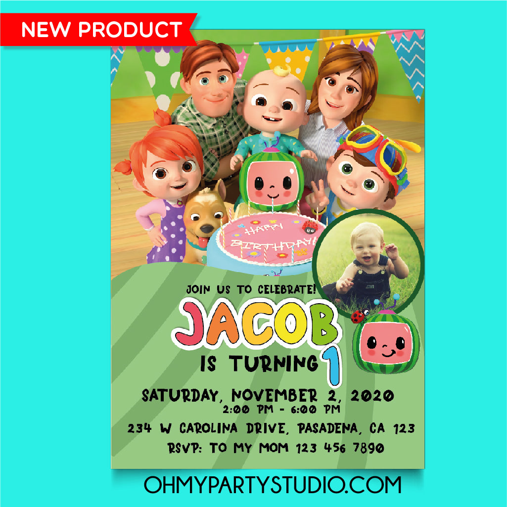 Cocomelon Party Printables