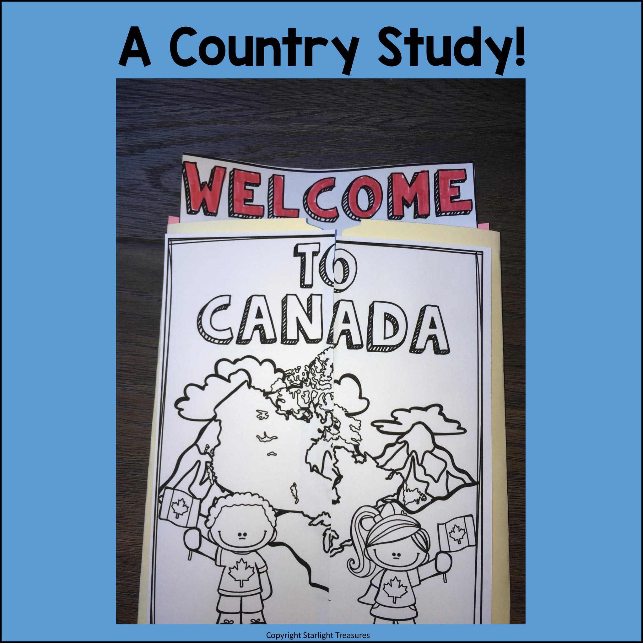 Canada Lapbook For Early Learners A Country Study Starlight