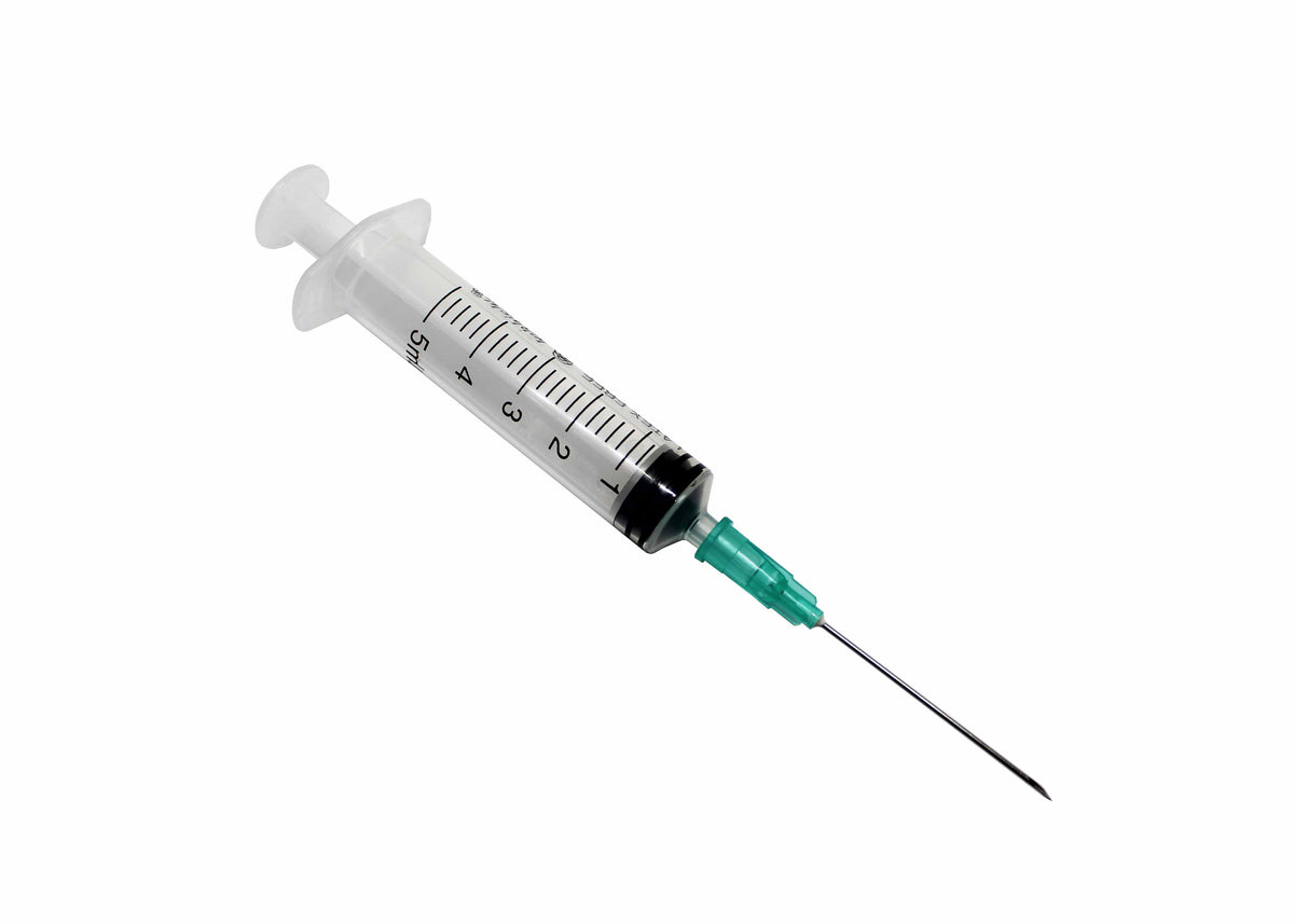 5ml Syringe And Needles 21g X 15 Inch Raymed