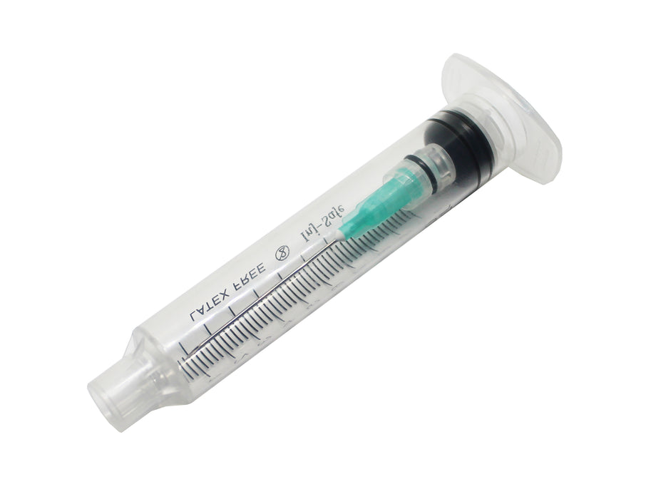 Rays 10ml Safety Retractable Syringe With 21g Hypodermic Needle — Raymed