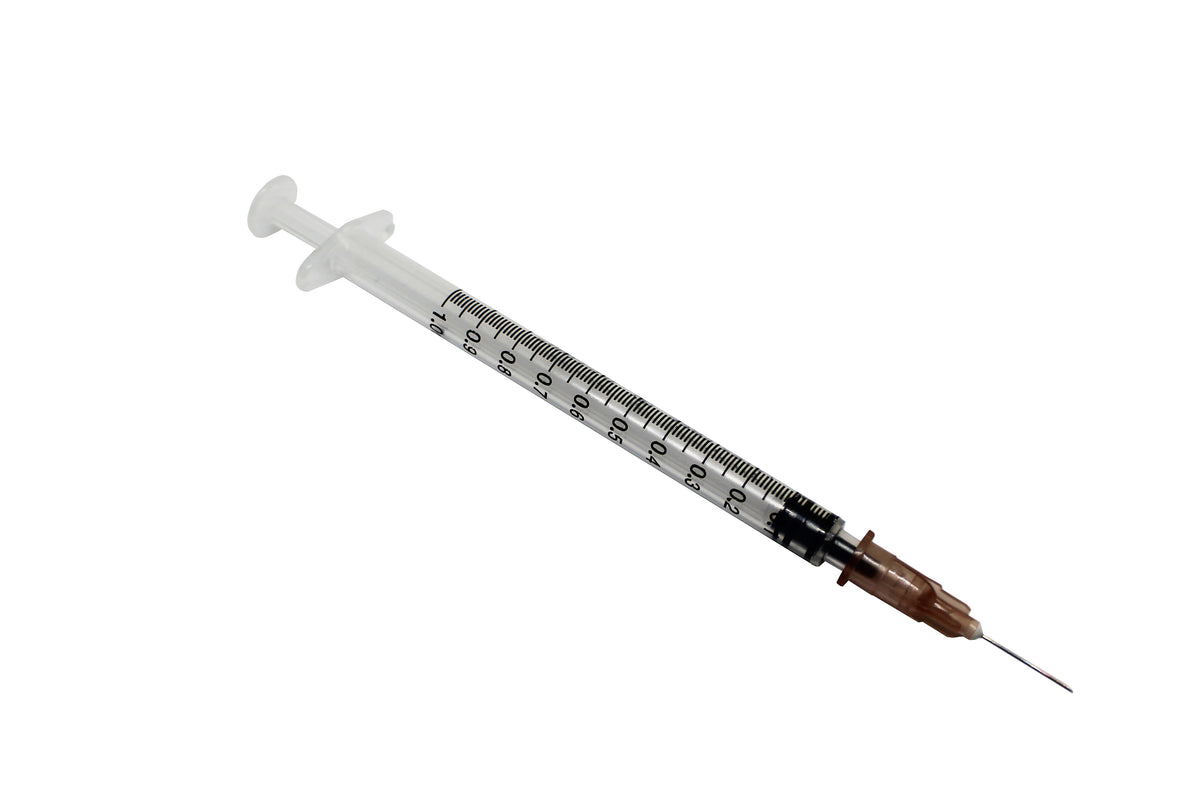 1ml Syringe With 26g Hypodermic Needle Rays Injlight — Raymed