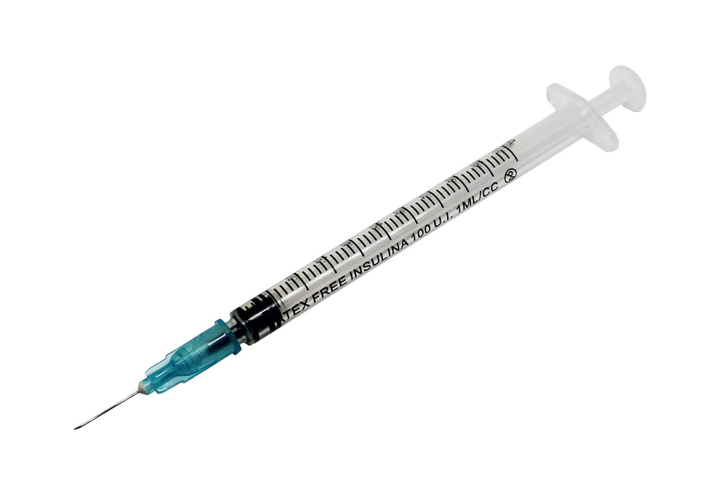 1ml Syringe For Insulin Injection With 28g X 13mm Hypodermic Needle