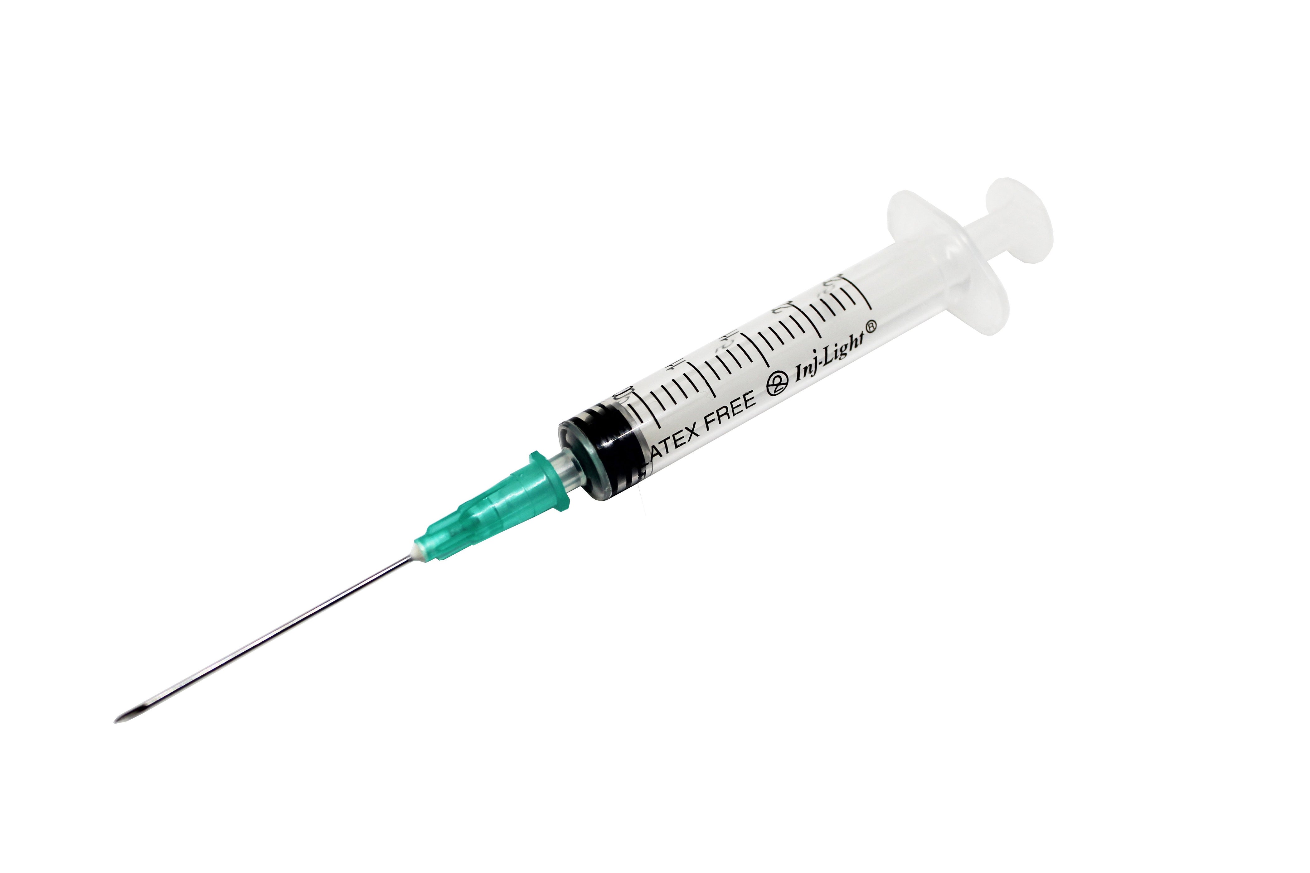 25ml Syringe With 21g Hypodermic Needle Rays Injlight — Raymed