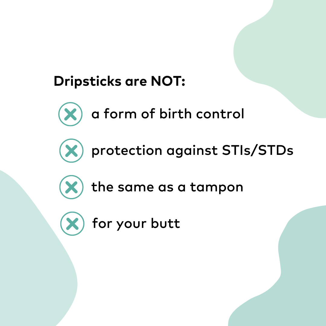 Dripstick® After Sex Clean Up Sponge Awkward Essentials