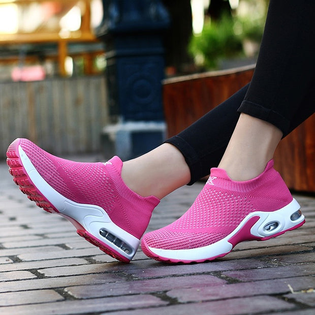 Womens Hollowed Out Breathable Casual Shoes Varskarc