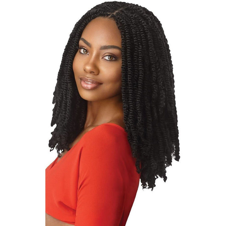 Outre Synthetic X Pression Twisted Up Braids 3x Springy Afro Twist 1