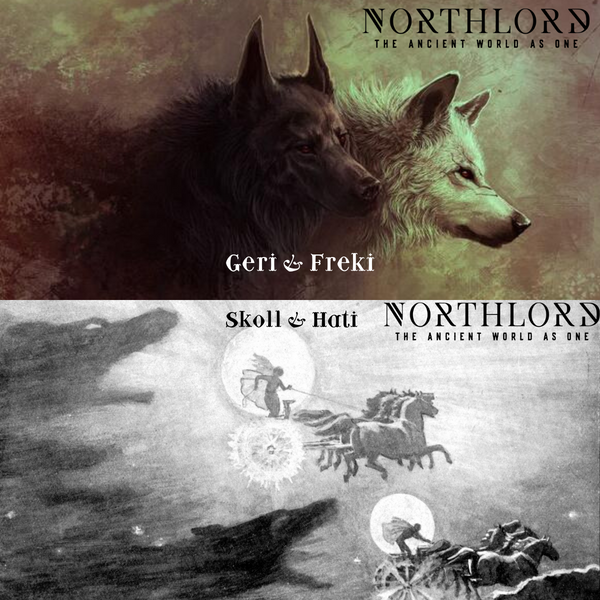 Skoll Hati And Fenrir