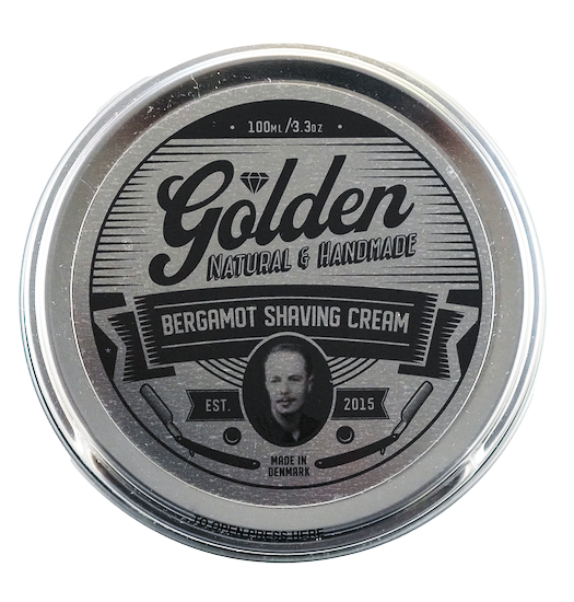 Shaving Cream Bergamot Scent 33oz 100ml Golden Shave