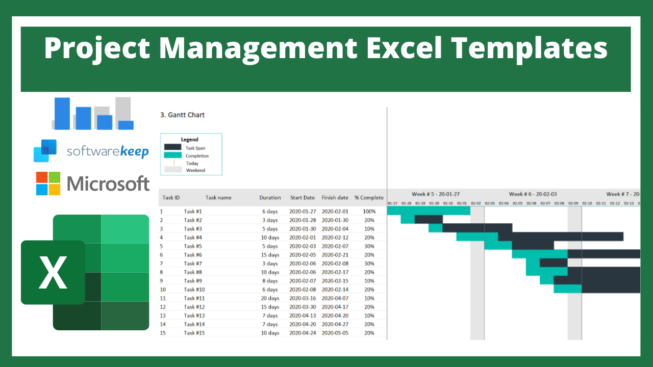 10 Useful Free Project Management Templates For Excel