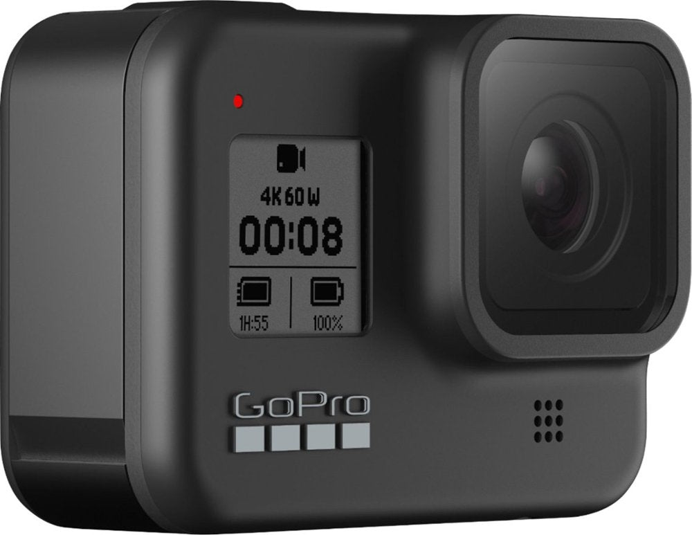 Gopro Hero 8 Black 4k Waterproof Action Camera With Lexar 633x 64gb