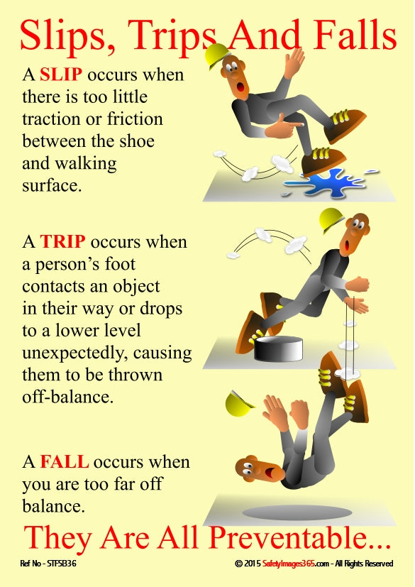 Infographic 5 Tips To Prevent Slips Trips And Falls 2