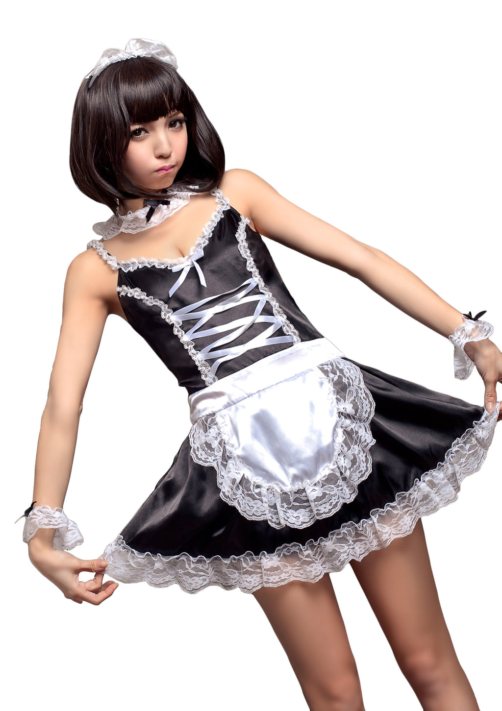 Sexy French Maid Japanese Girl Telegraph