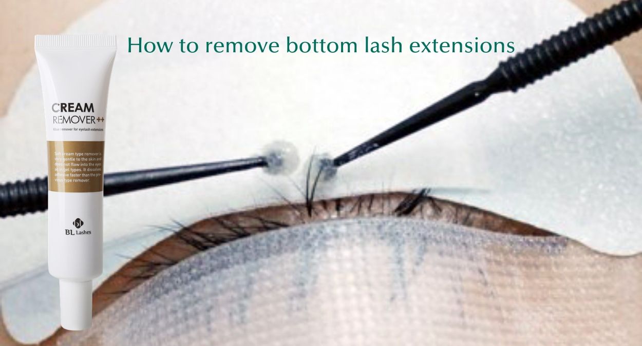 Bottom Lash Extensions How To Tutorial