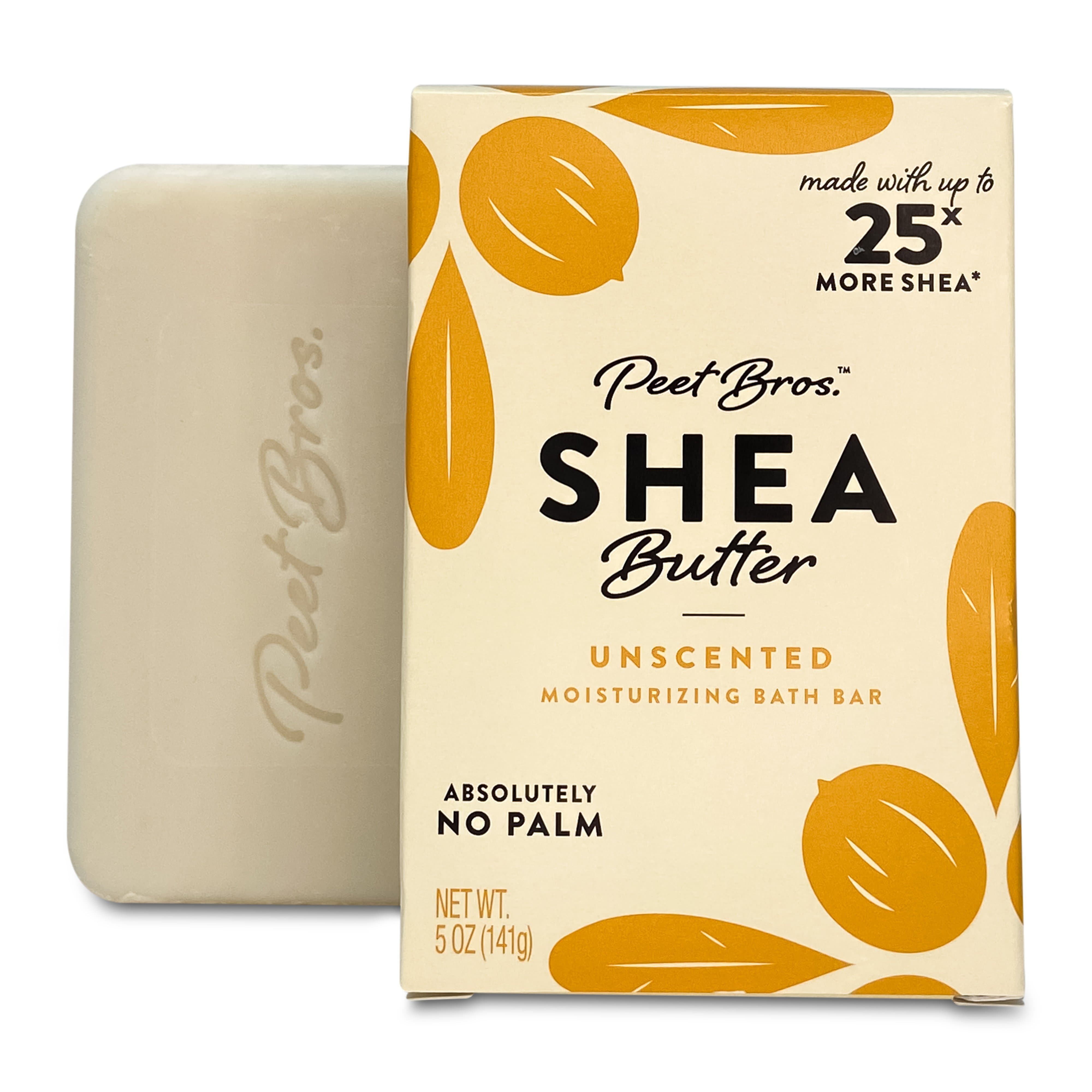 Shea Butter Bar Soap Peet Bros