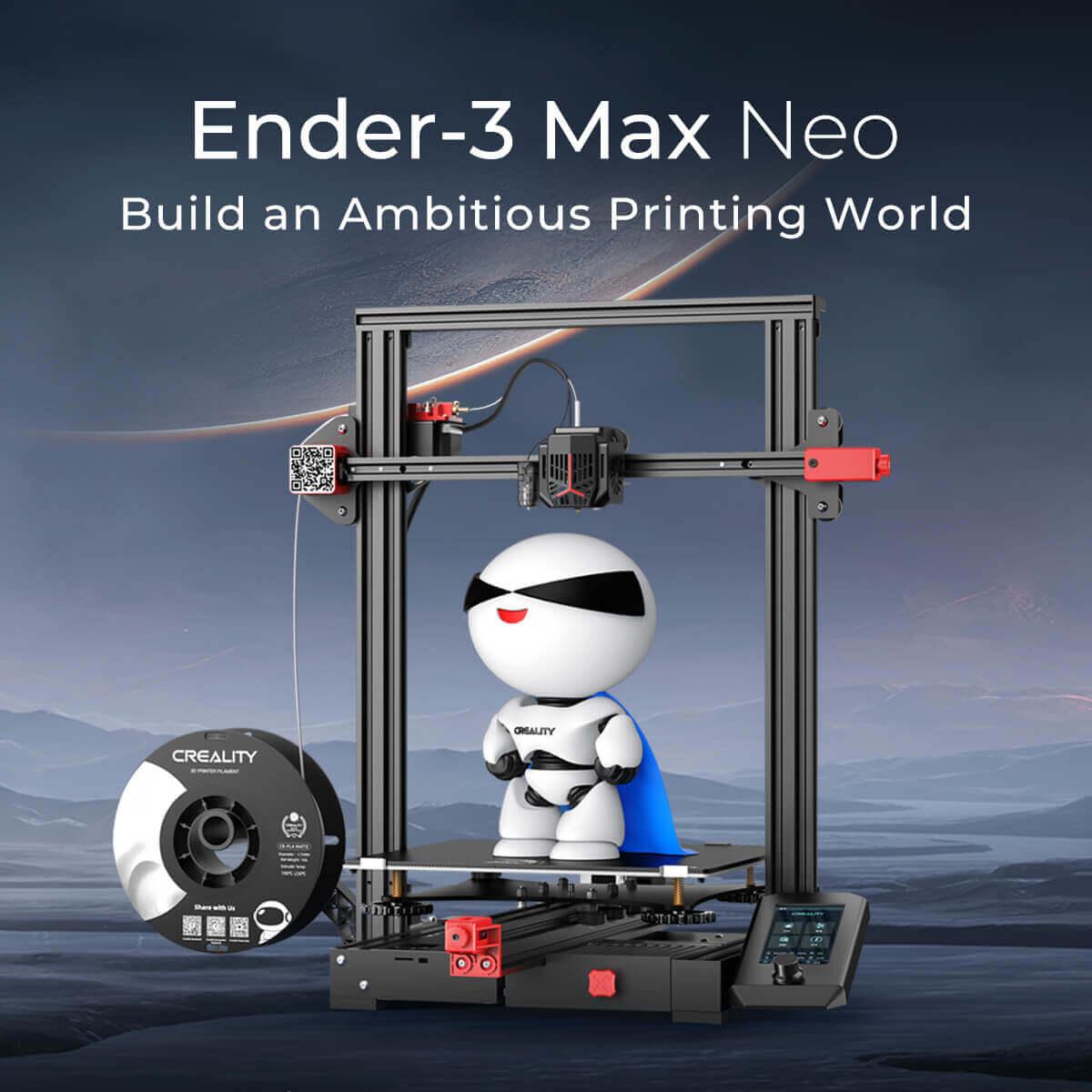 Creality Ender 3 Max Neo 3d Printer 【upgraded Ender 3 Max】 Dual Z Ax