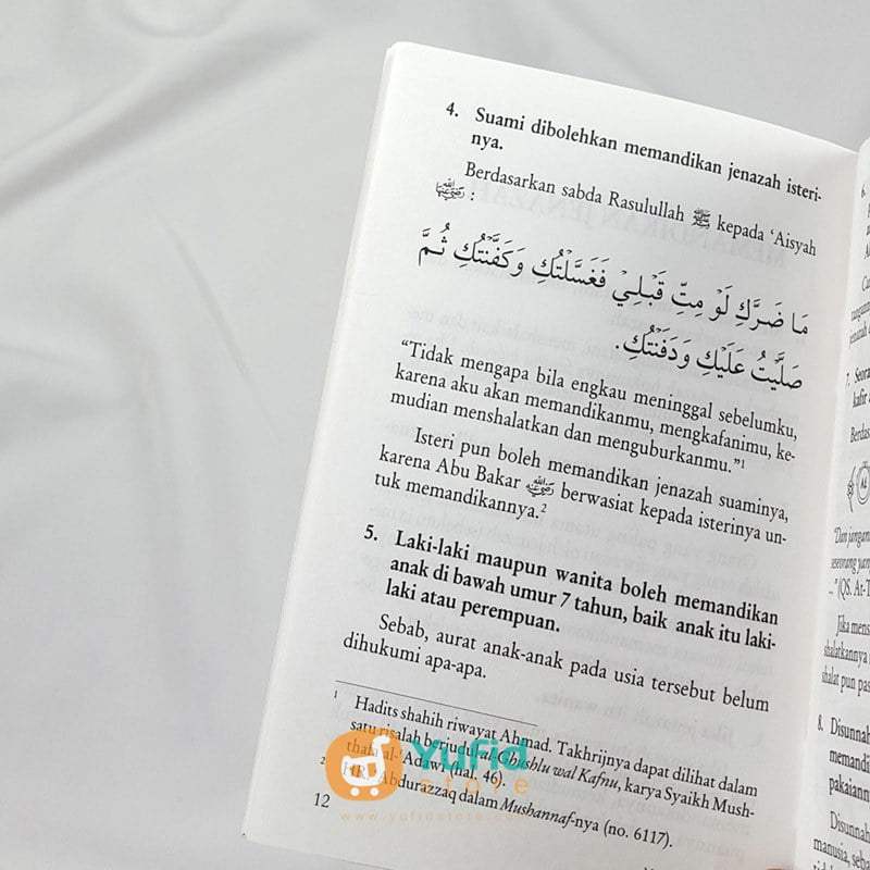 Buku Saku Tata Cara Mengurus Jenazah Pustaka Ibnu Umar Yufid Store