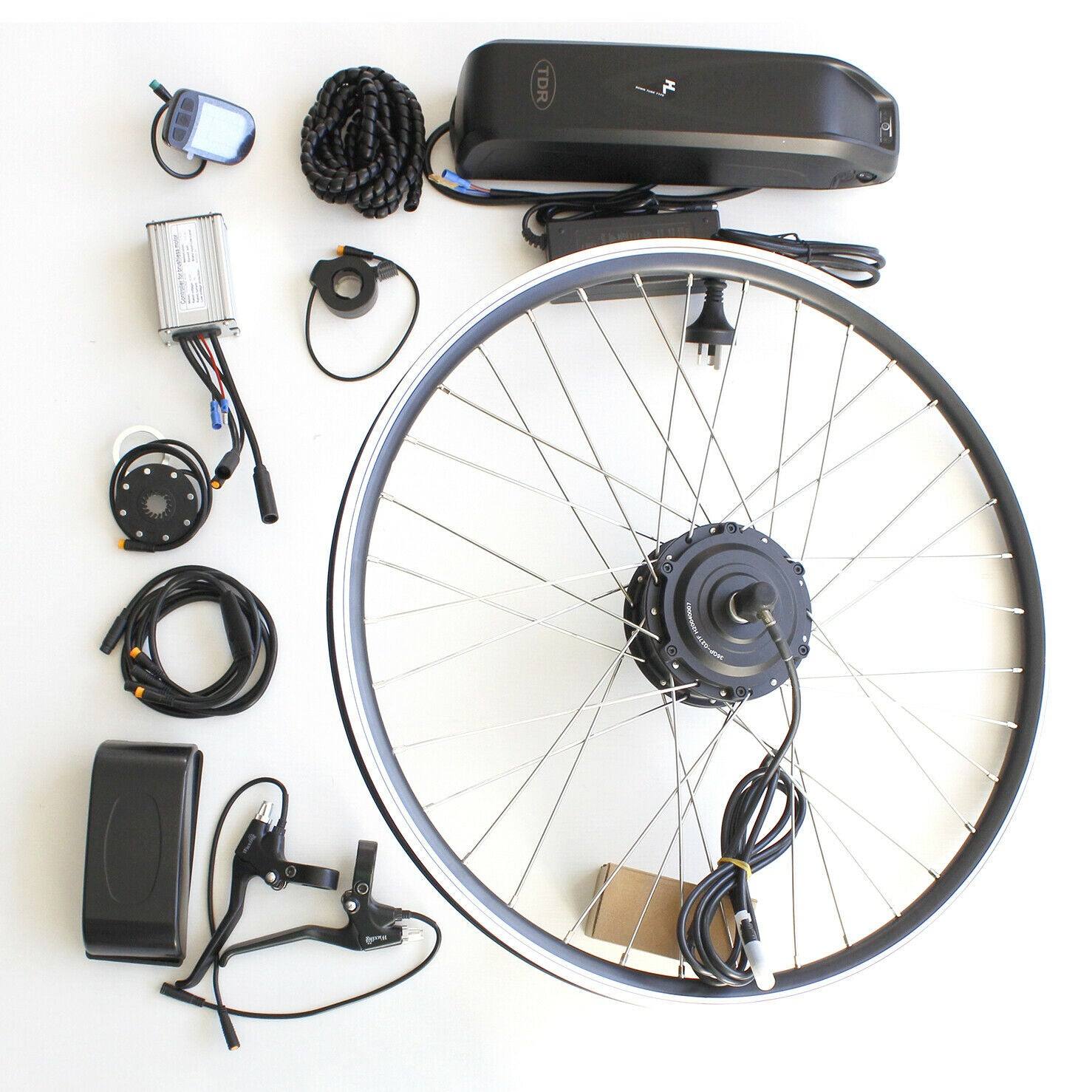 350w 36v 10ah Battery 26 Front Wheel Electric Bike Conversion Kit