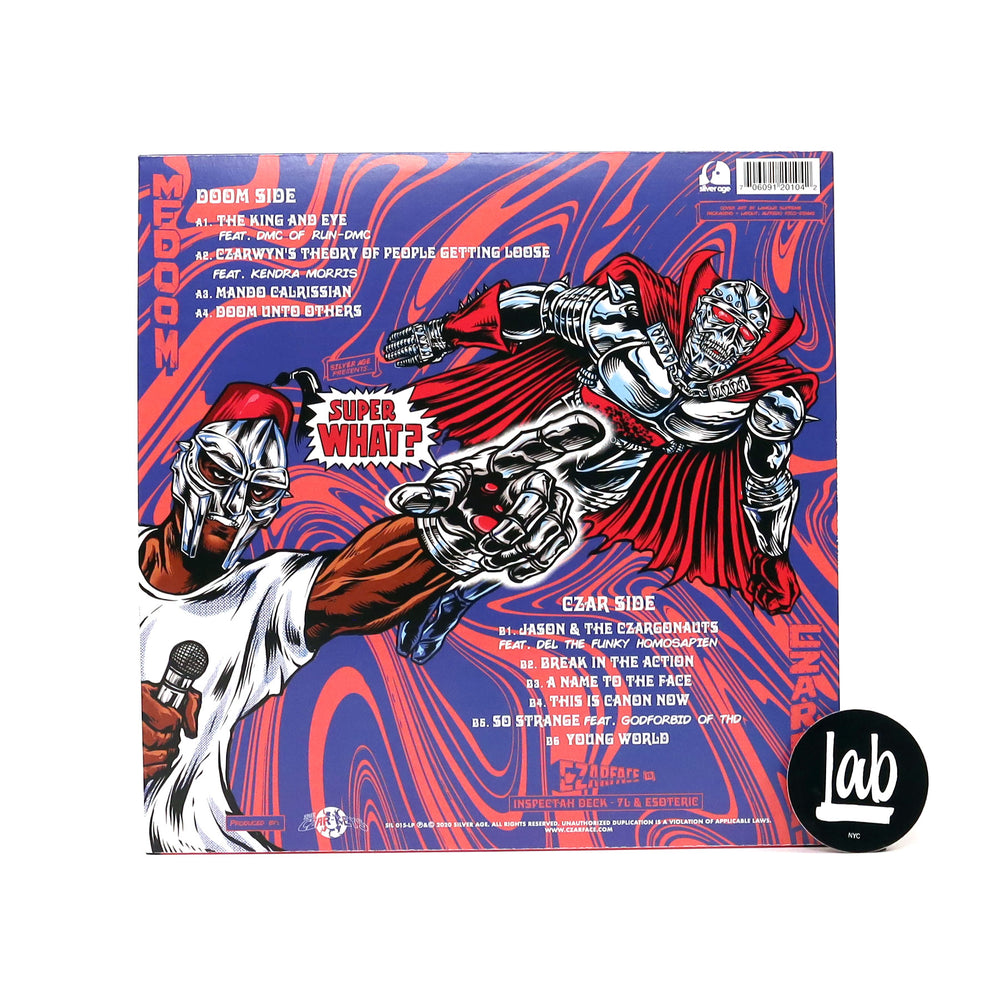 Czarface And Mf Doom Super What Vinyl Lp —