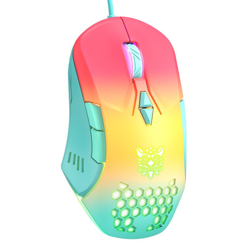 Onikuma Cw902 Wired Gaming Mouse With Colorful Lighting Onikuma Gaming