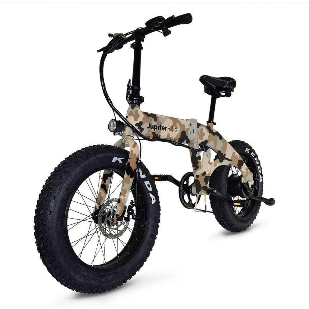 Jupiter Defiant Folding Fat Tire Electric Bike 750w 48v 104ah