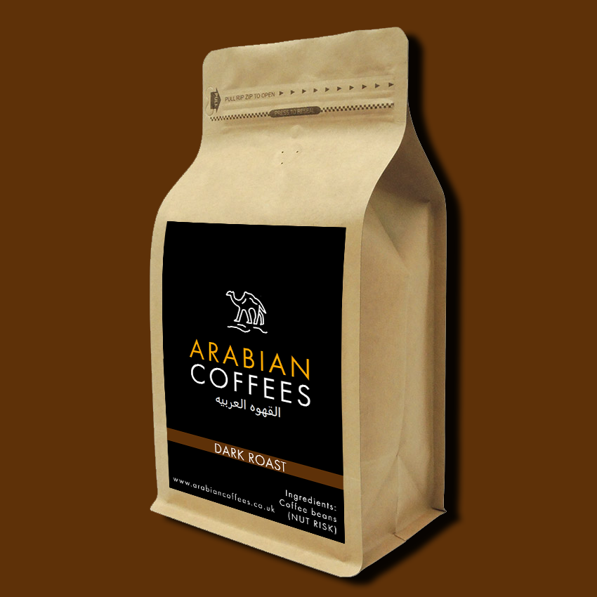 Dark Roast Coffee Beans 1kg Arabian Coffees