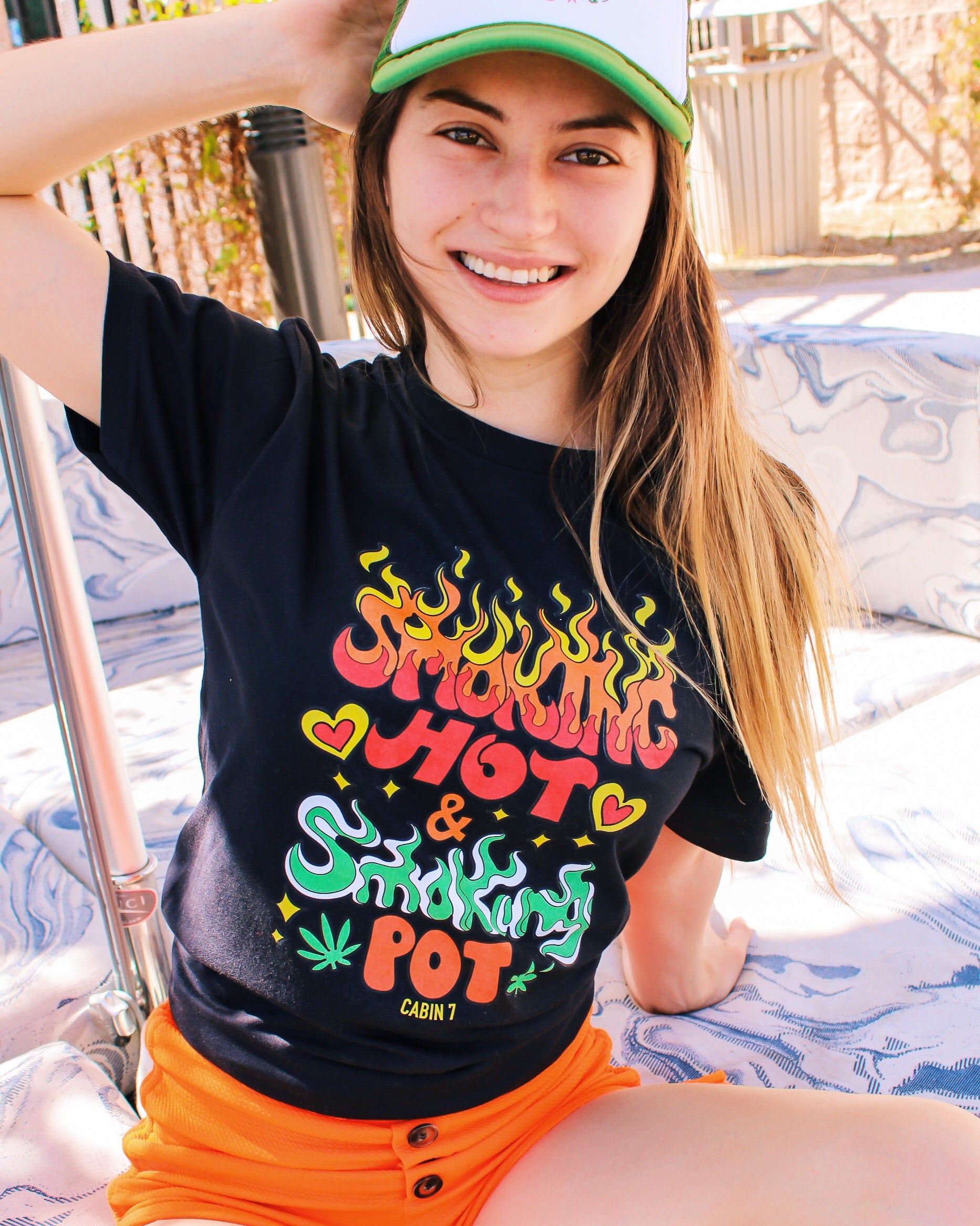 Smoking Hot T Shirt Cabin 7 Originals