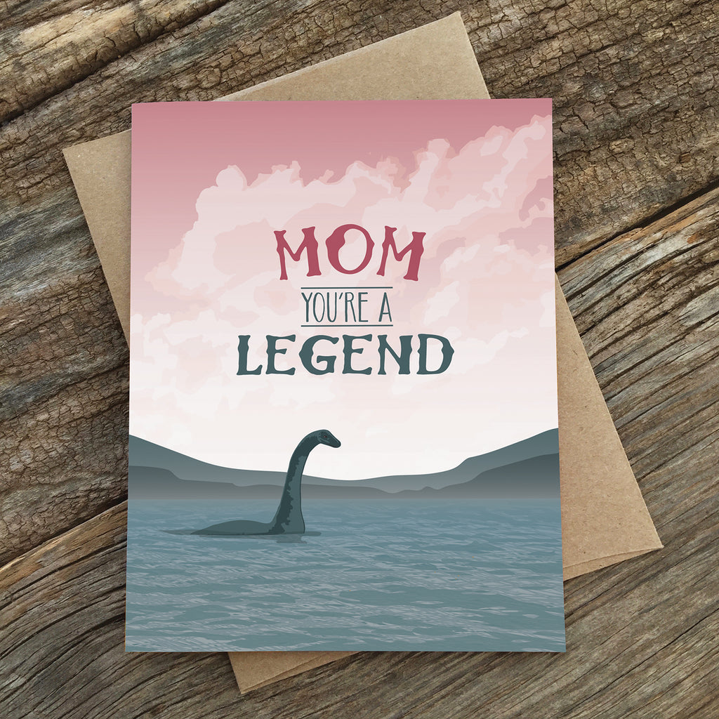 Mom Legend Card Modern Printed Matter