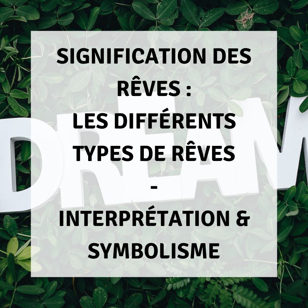 Quels Sont Les Différents Types De Rêves Explications Détaillées