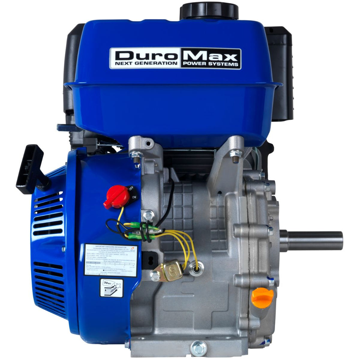 Duromax Xp18hp 440cc Recoil Start Horizontal Gas Powered Engine