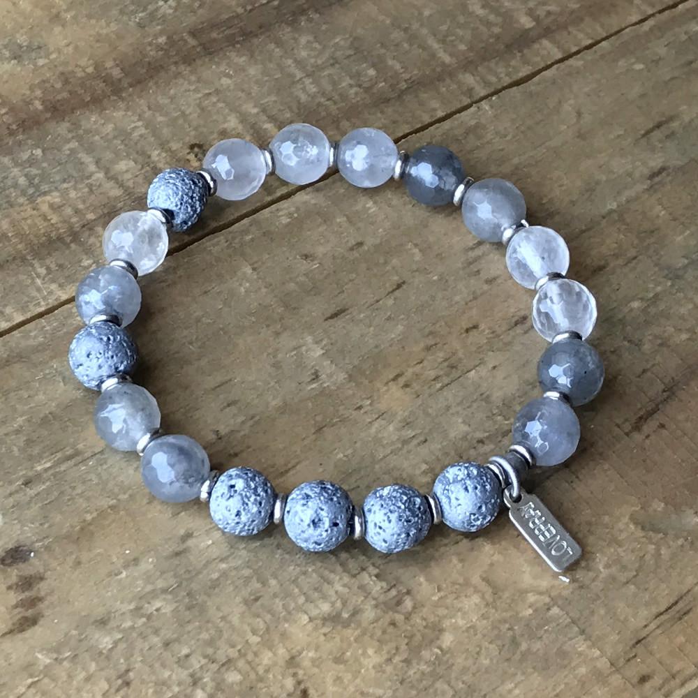 Amplification Quartz Crystal Essential Oil Diffuser Bracelet