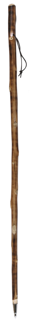 Rustic Hiking Cane Thick Chestnut Wood Farmers Walking Stick The