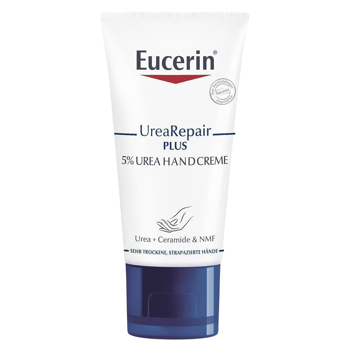 Eucerin Urea Repair Plus 5 Hand Cream Dermatological Skincare — Vicnic