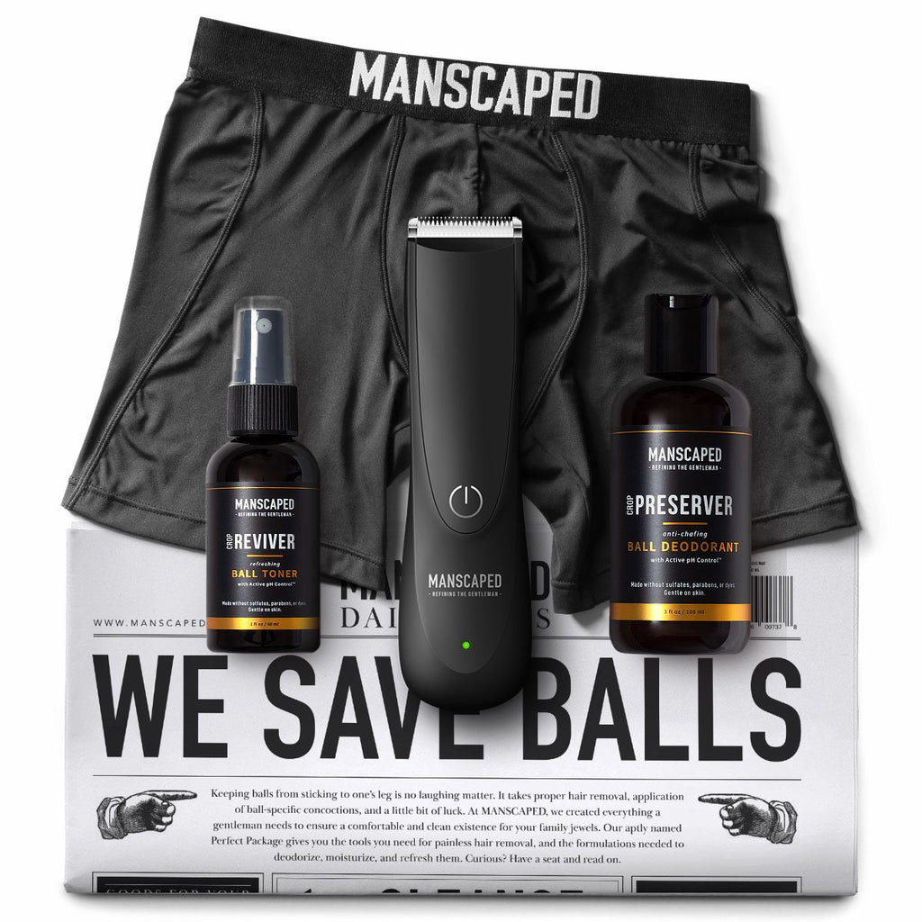 The Perfect Package 20 Below The Waist Grooming Kit Manscaped