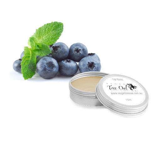 Blueberry Lip Balm Vegan Tree Owl