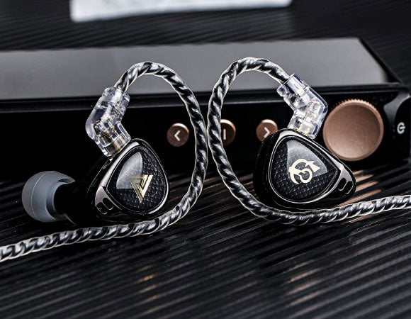 Qkz X Hbb Khan 2dd Dynamic Driver Hifi Iem With 3d Printed Ergonomic