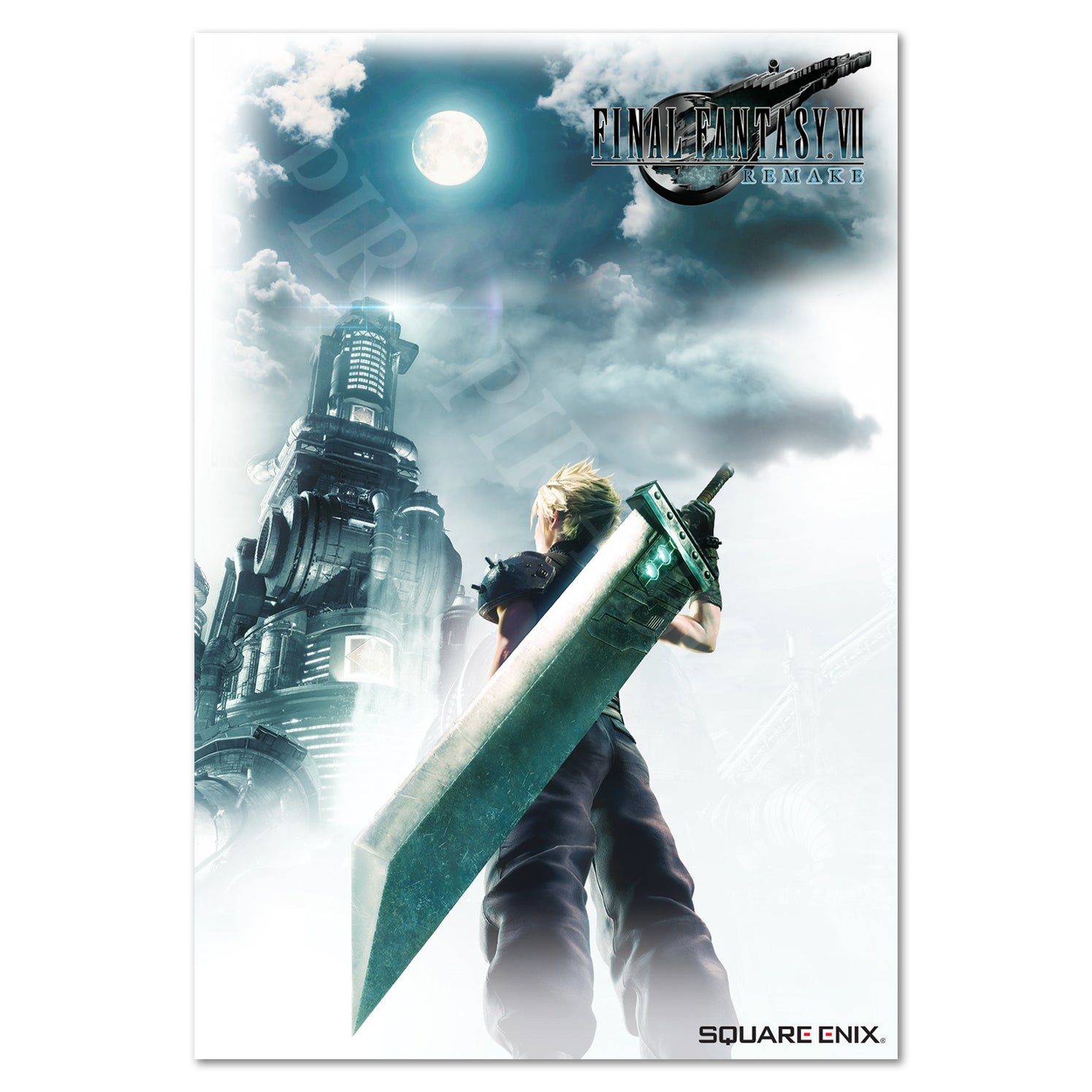 Final Fantasy Vii 7 Remake Poster Official Box Art Pira Boxes