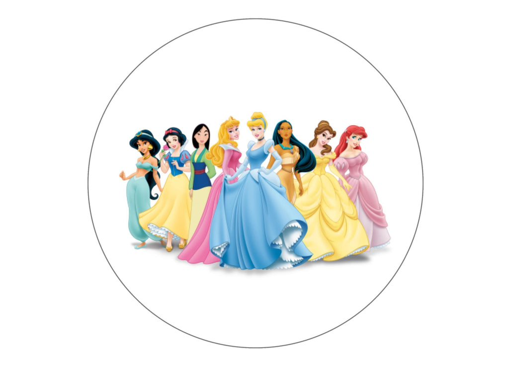 Free Printable Disney Princess Cake Toppers